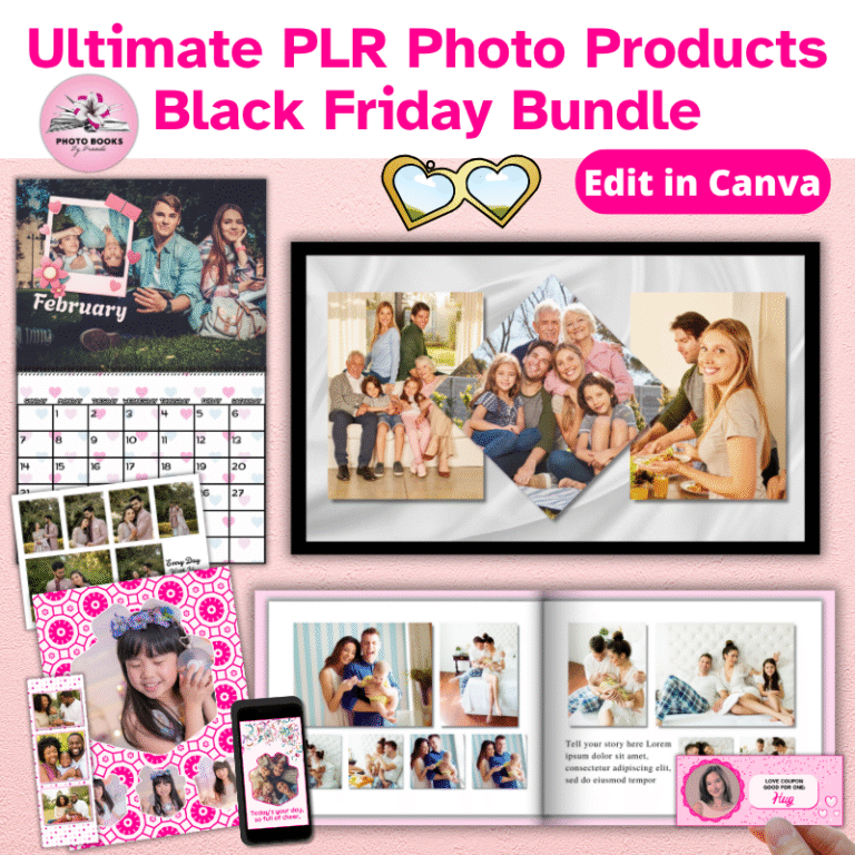 Ultimate PLR Photo Products Black Friday Bundle | Photo Books by Brandi